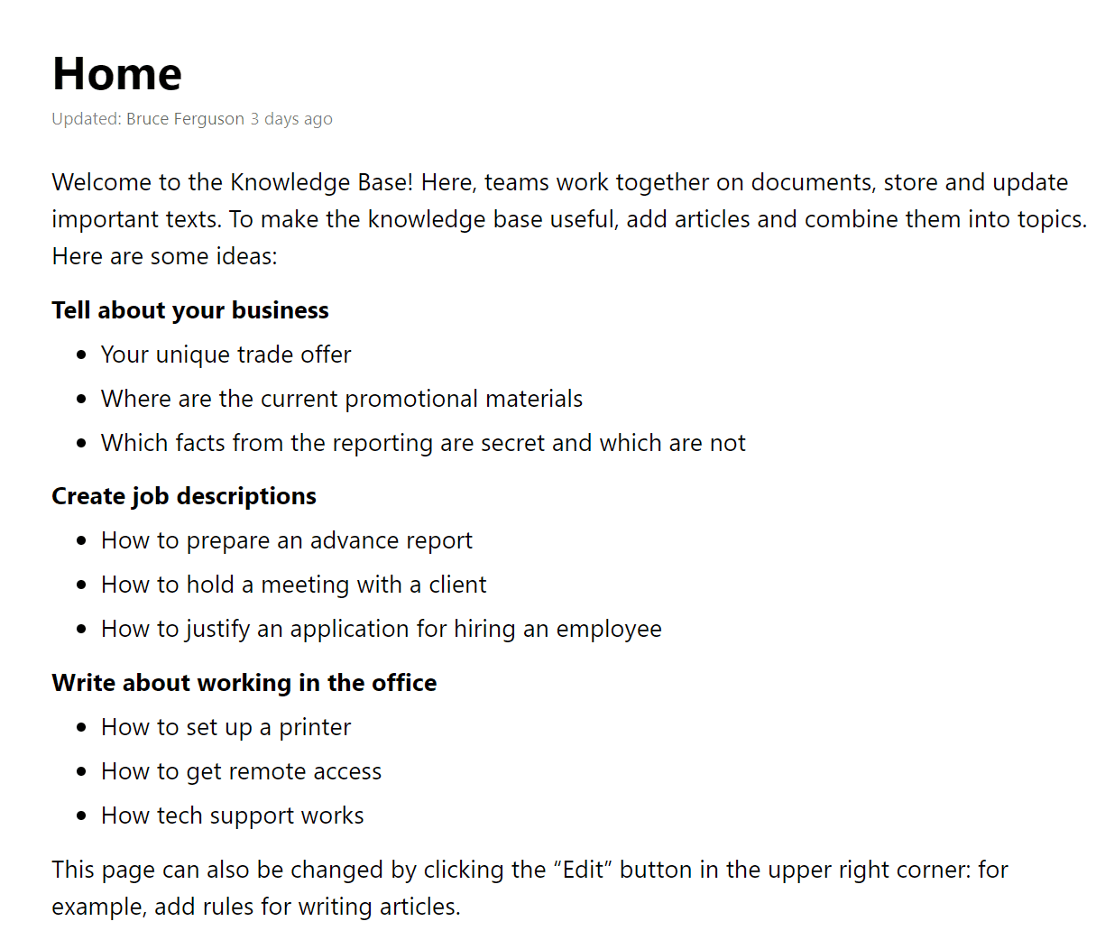 Knowledge base | Pyrus Help