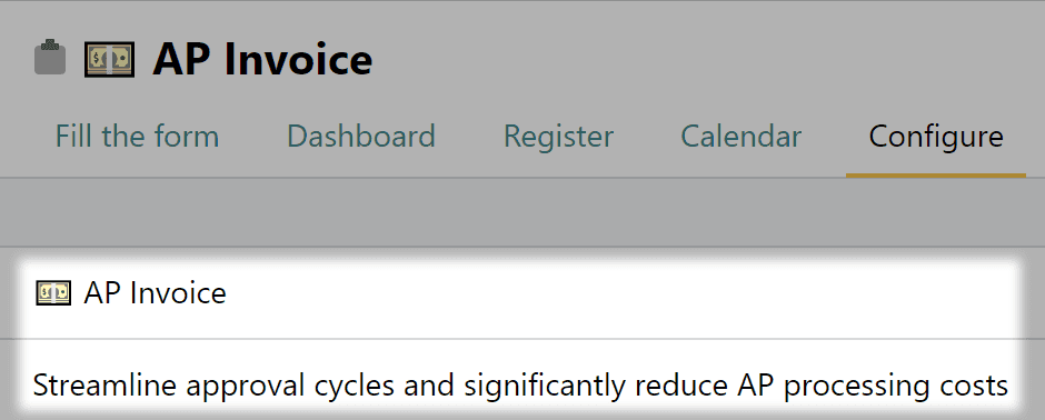 Form configurator | Pyrus Help