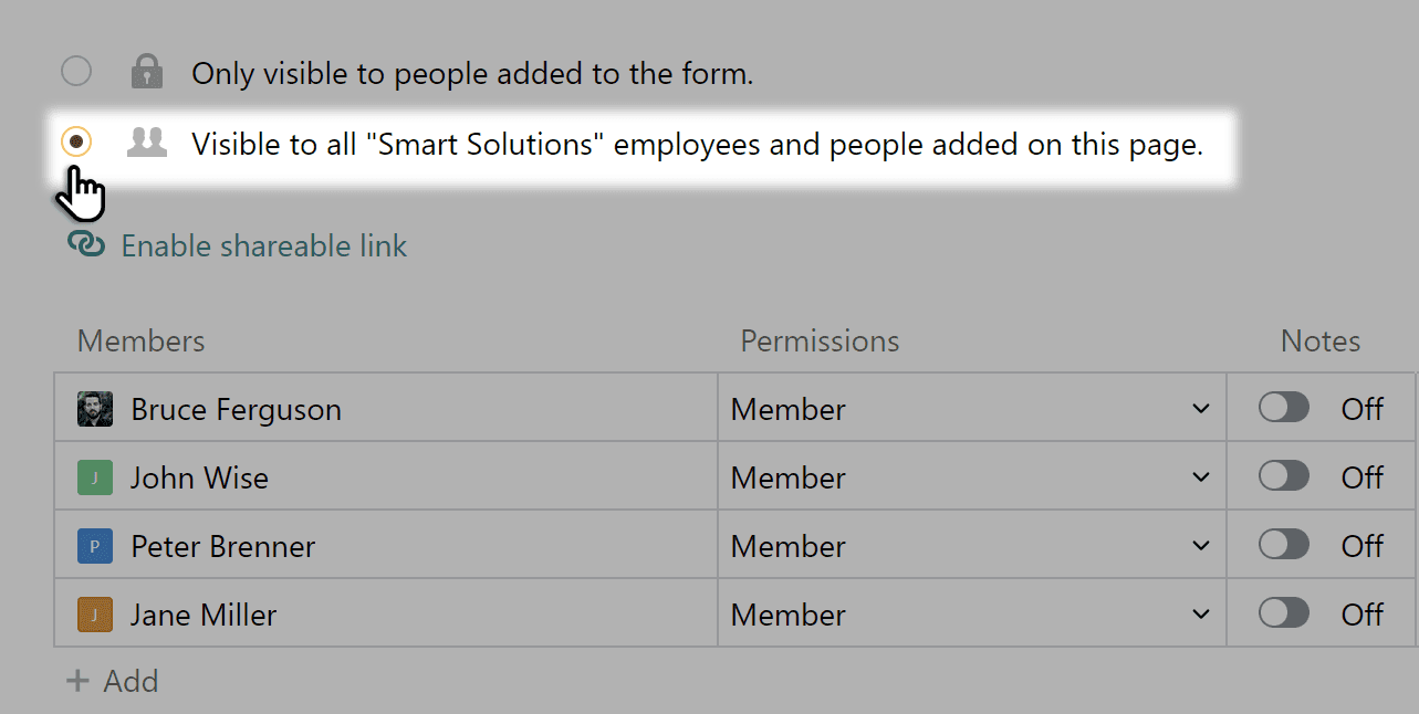 Form configurator | Pyrus Help
