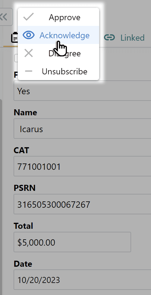 Form request appearance | Pyrus Help