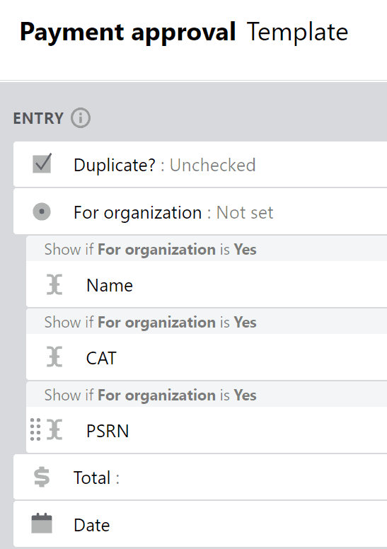 Template editor | Pyrus Help