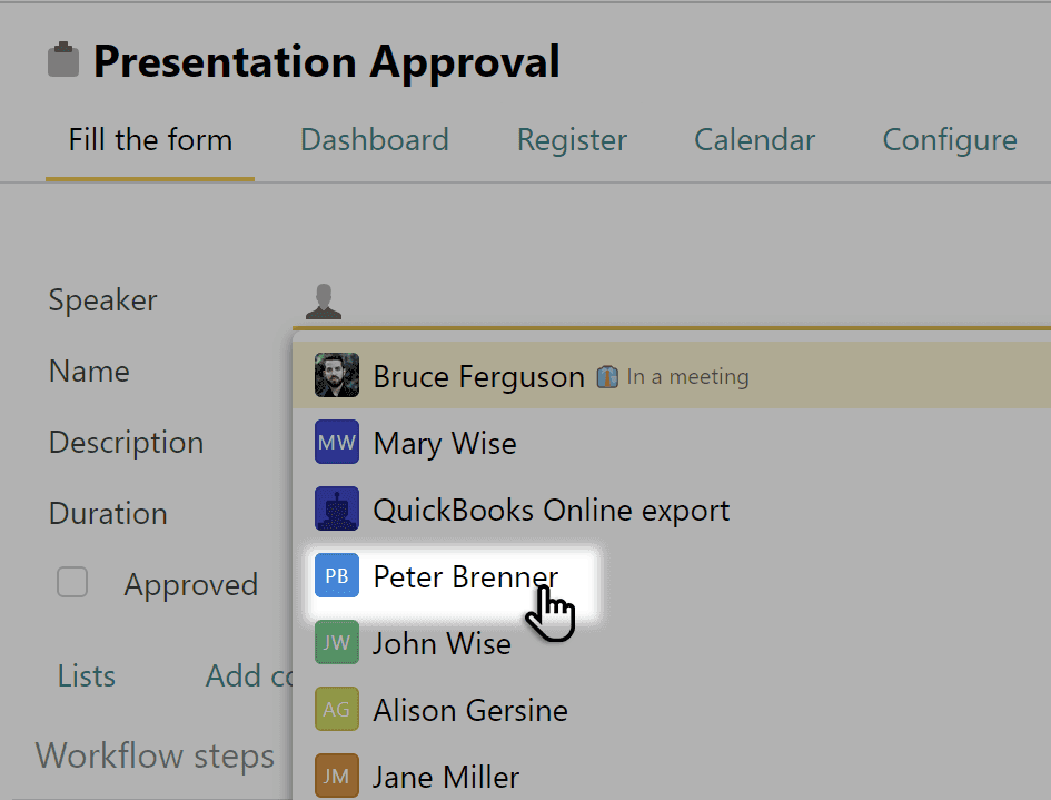Workflow Editor | Pyrus Help